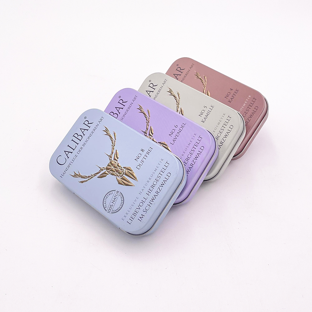 China 95*60*20mm small rectangular hinged tin box Manufacturers and ...